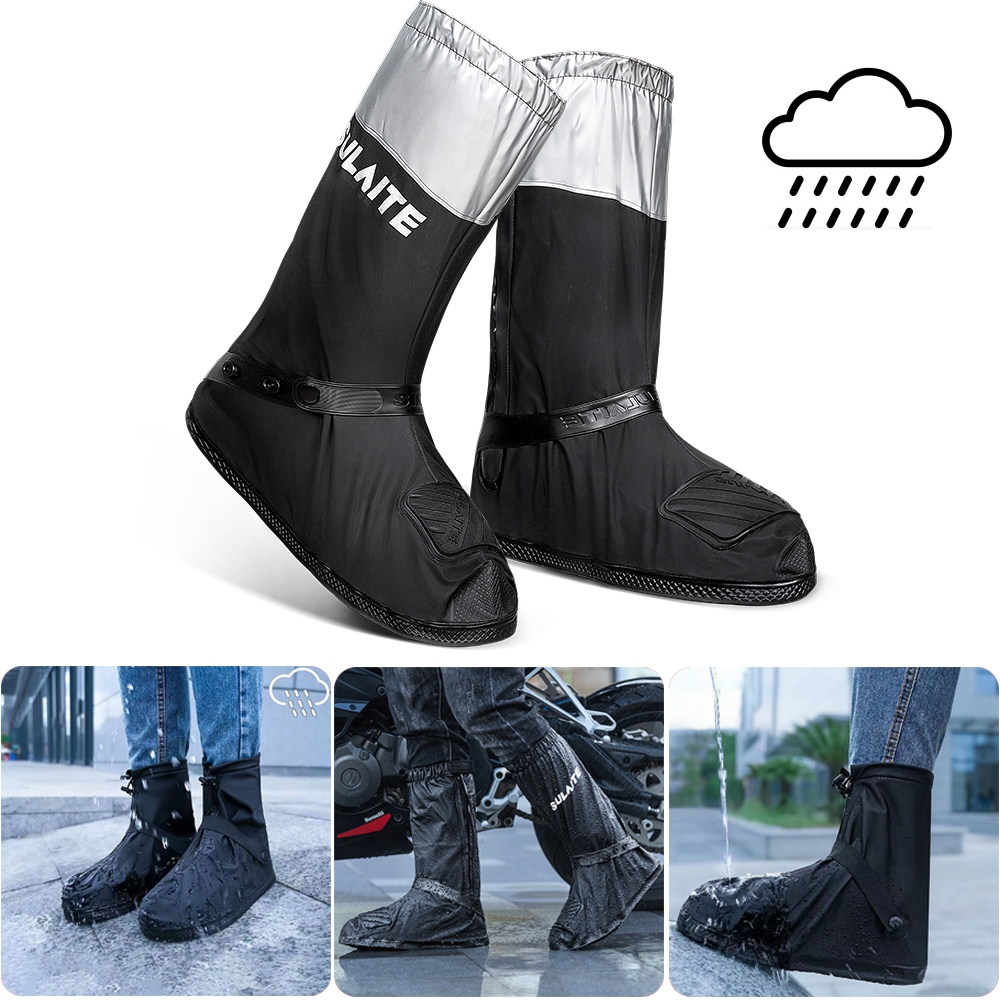 Waterproof Shoe Covers Reusable Foldable Rain Boots Shoe Cover with ...