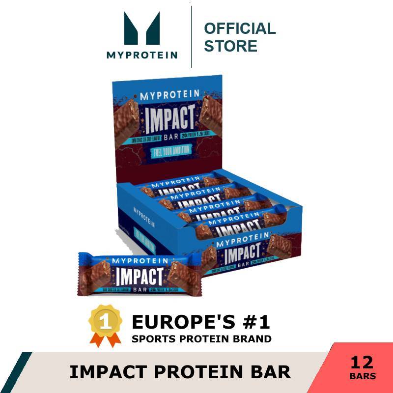 MYPROTEIN Impact Protein Bar (12 Bars) | Shopee Malaysia