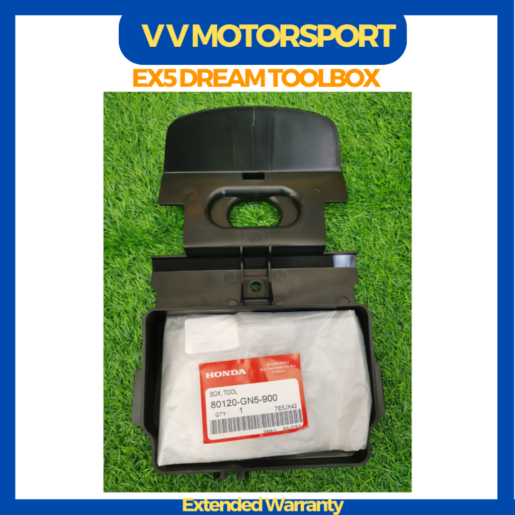 EX5 DREAM HIGHPOWER TOOL BOX KOTAK SPANAR ORIGINAL HONDA AAP | Shopee ...