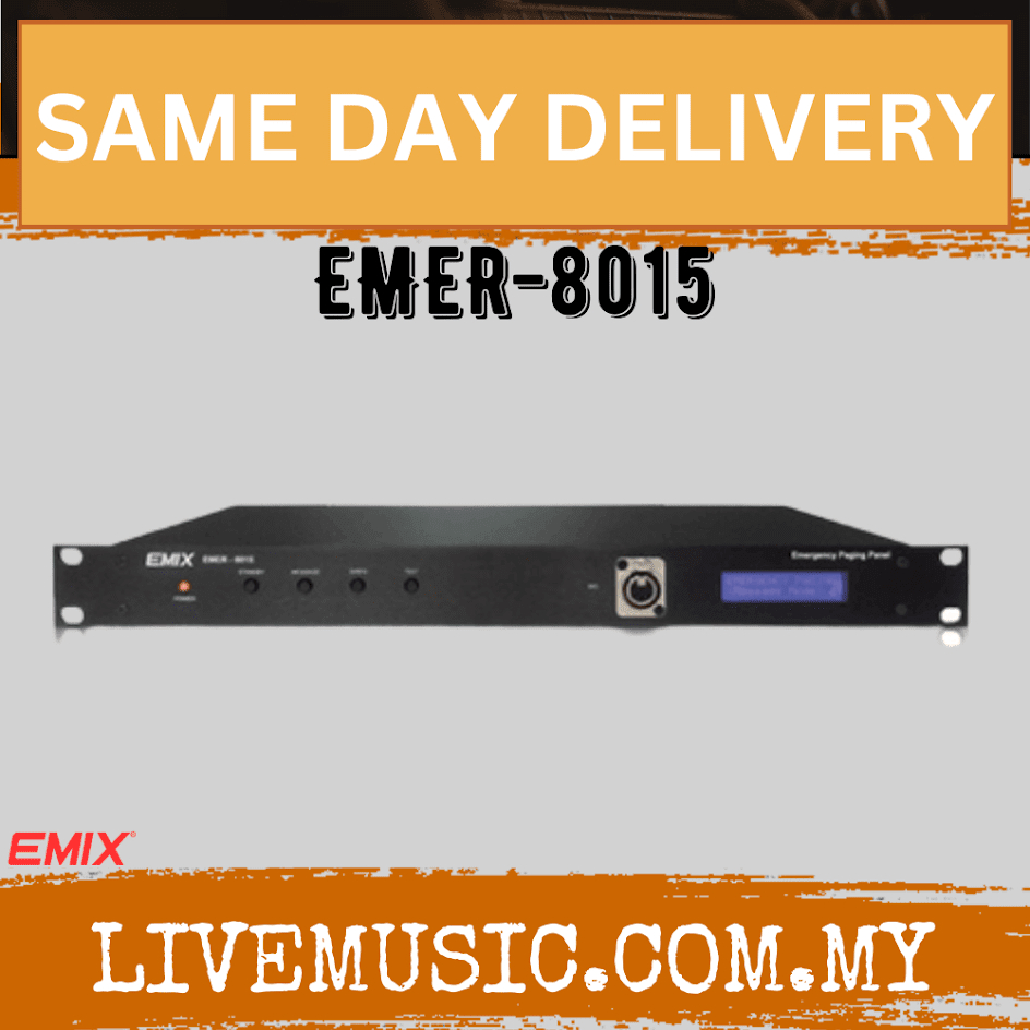 Emix EMER-8015 Emergency Paging Panel ( EMER 8015 / EMER8015 ) | Shopee ...