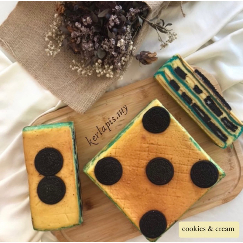 KEK LAPIS COOKIE AND CREAM (oreo) | Shopee Malaysia