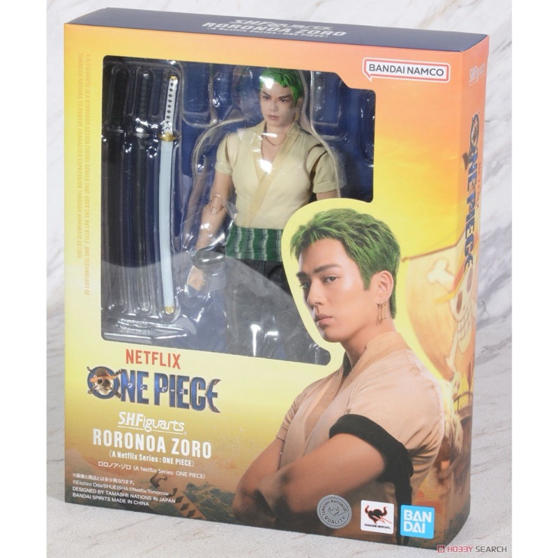 Bandai SHF S.H.Figuarts Roronoa Zoro (A Netflix Series: ONE PIECE ...