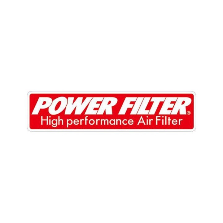 MONSTER SPORT Power Filter Sticker Red x White (170 x 42 mm) P/N ...
