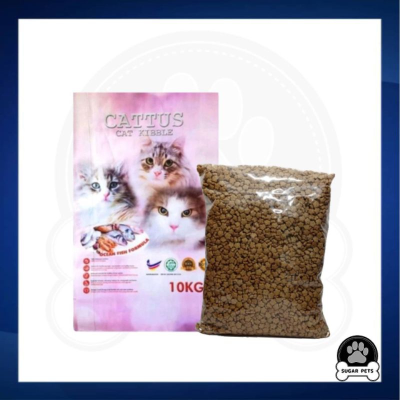 Cattus Cat Food Ocean Fish Formula Makanan Kucing 1kg | Shopee Malaysia