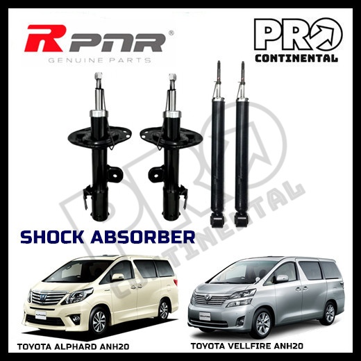 TOYOTA ALPHARD VELLFIRE ANH20 ANH25 GGH20 GGH25 2008-2014 FRONT REAR ...