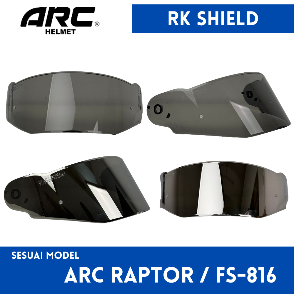 Visor ARC Raptor by RK Shield | Shopee Malaysia