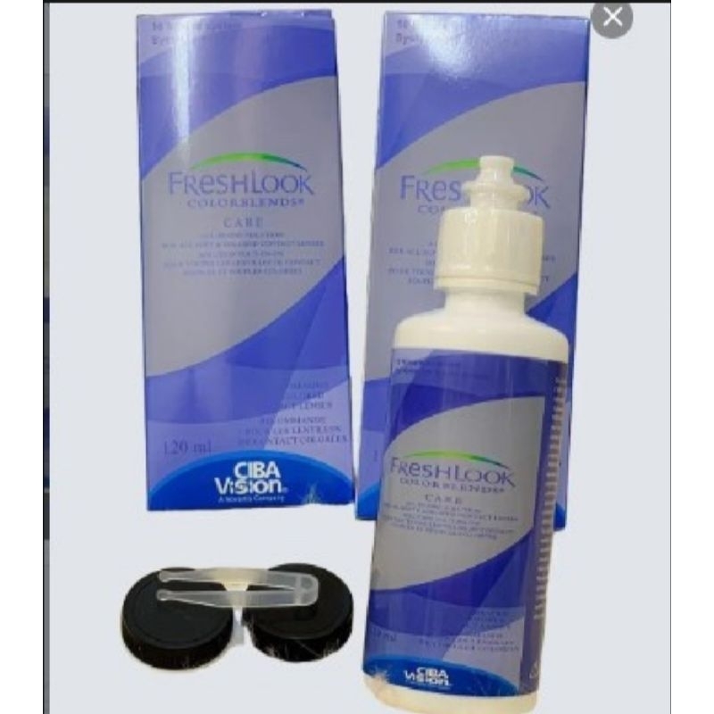 Multi Purpose Solution Contact Lens lenses 120ML by Freshlook Air cuci ...