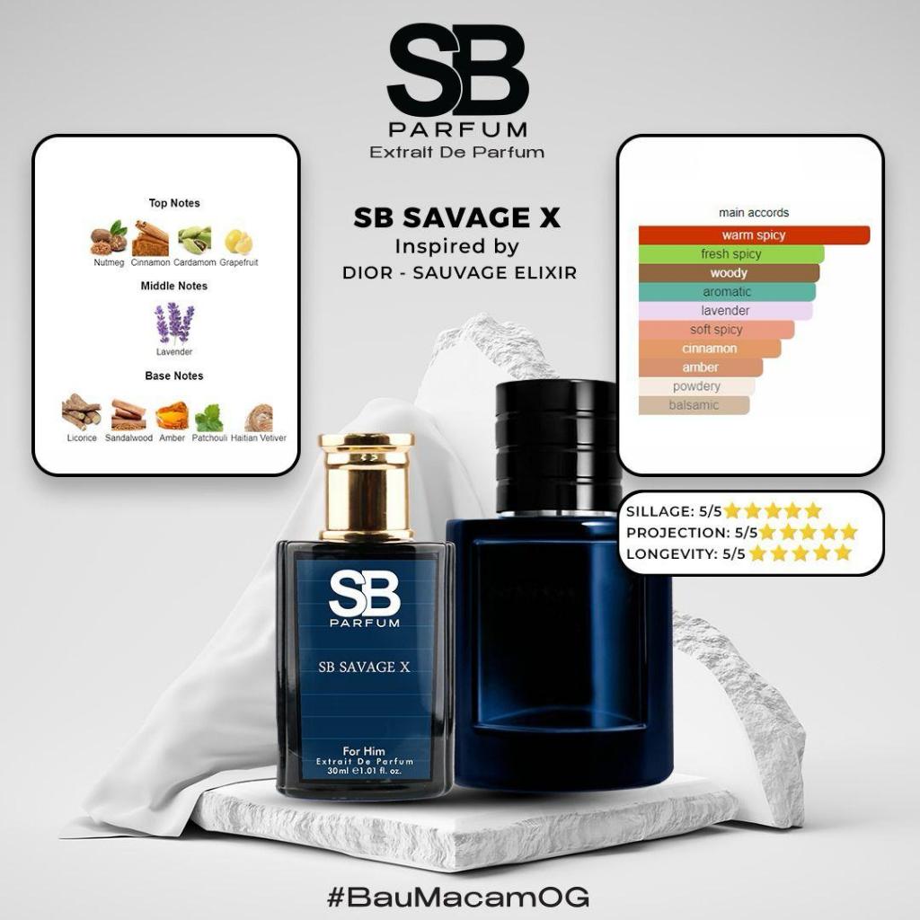 SB SAVAGE X Parfum 30ml | Shopee Malaysia
