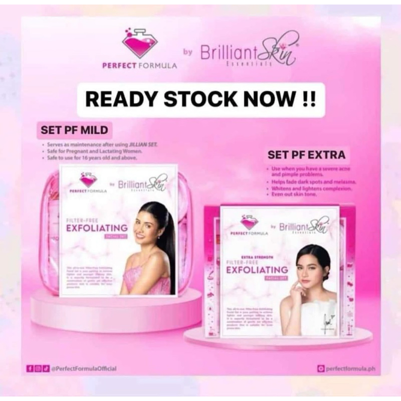 Perfect Formula Exfoliating Facial Set | Shopee Malaysia