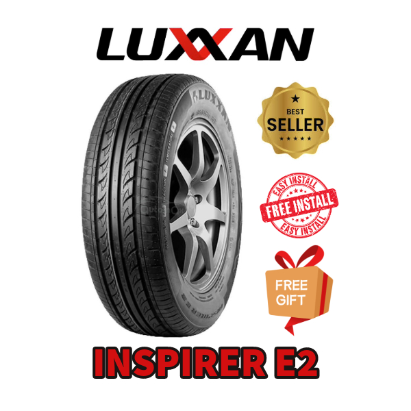 175/70/13 185/70/14 195/70/14 LUXXAN INSPIRER E2 MYTYRE (INSTALLATION ...