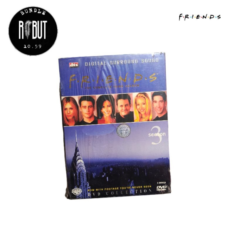 Friends TV Sitcom The Complete Third Season | Shopee Malaysia