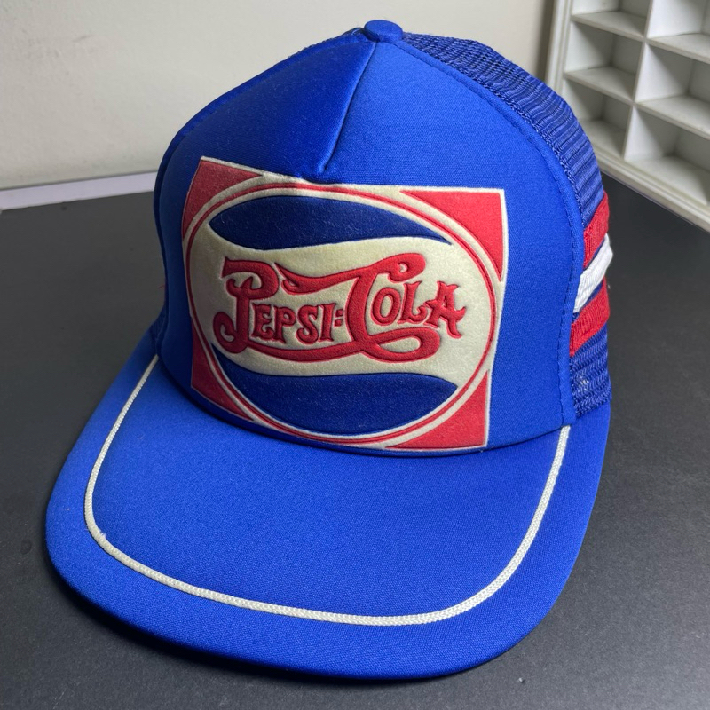 CAP TOPI VINTAGE HAT PEPSI COLA MADE IN TAIWAN | Shopee Malaysia