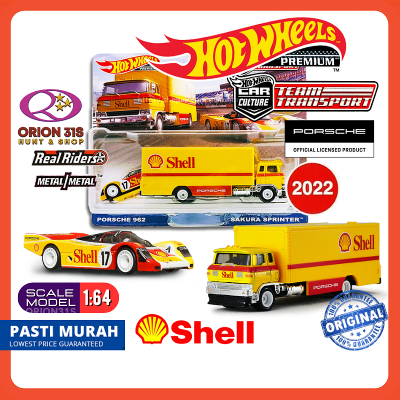 Hot Wheels Premium Car Culture 2022 Team Transport #45 Porsche 962 ...