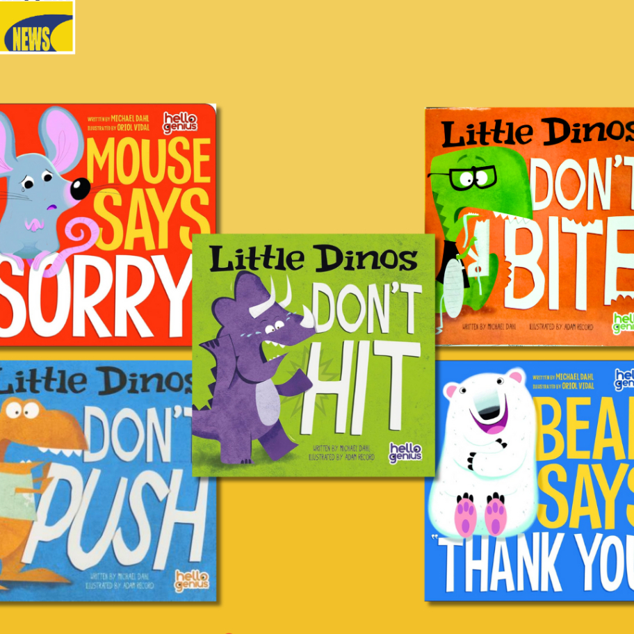 [MANGO BOOKS] SET HELLO GENIUS: Mouse Says Sorry | Bear Says Thank You ...