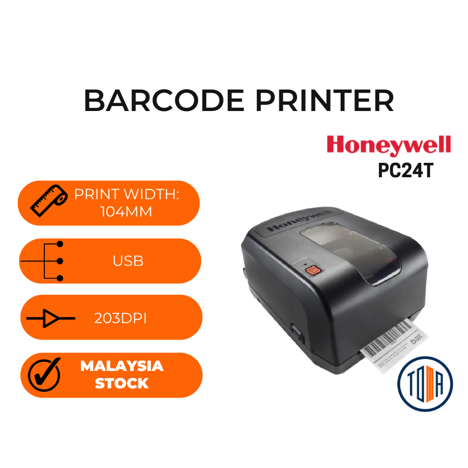 Honeywell PC42T Desktop Barcode Label Printer | Shopee Malaysia