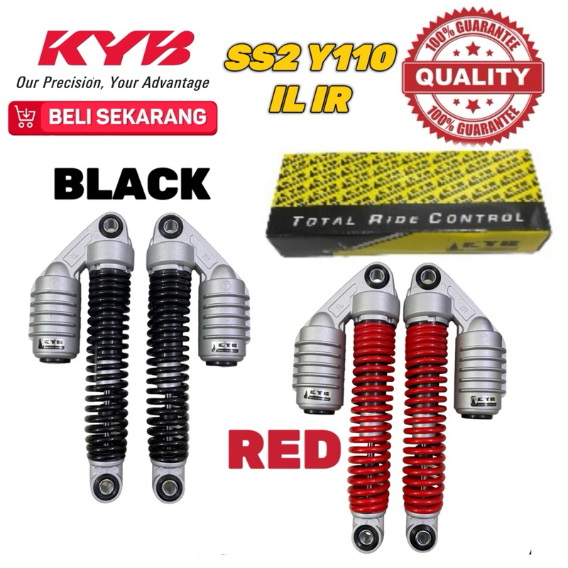 KYB Y110 SS2 RACING SPIRIT ABSORBER Y110SS NEW RACING SPIRIT REAR SHOCK ...