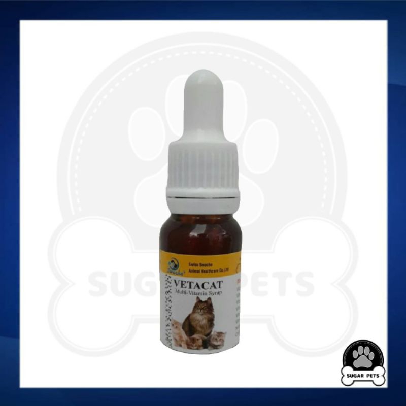 Swiss swache Vetacat Multivitamin Syrup for Cat (10ml) | Shopee Malaysia