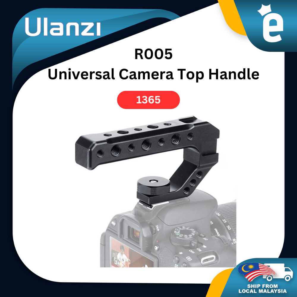 ULANZI UURig R005 Universal DSLR Camera Rig Top Handle Three Cold Shoe ...