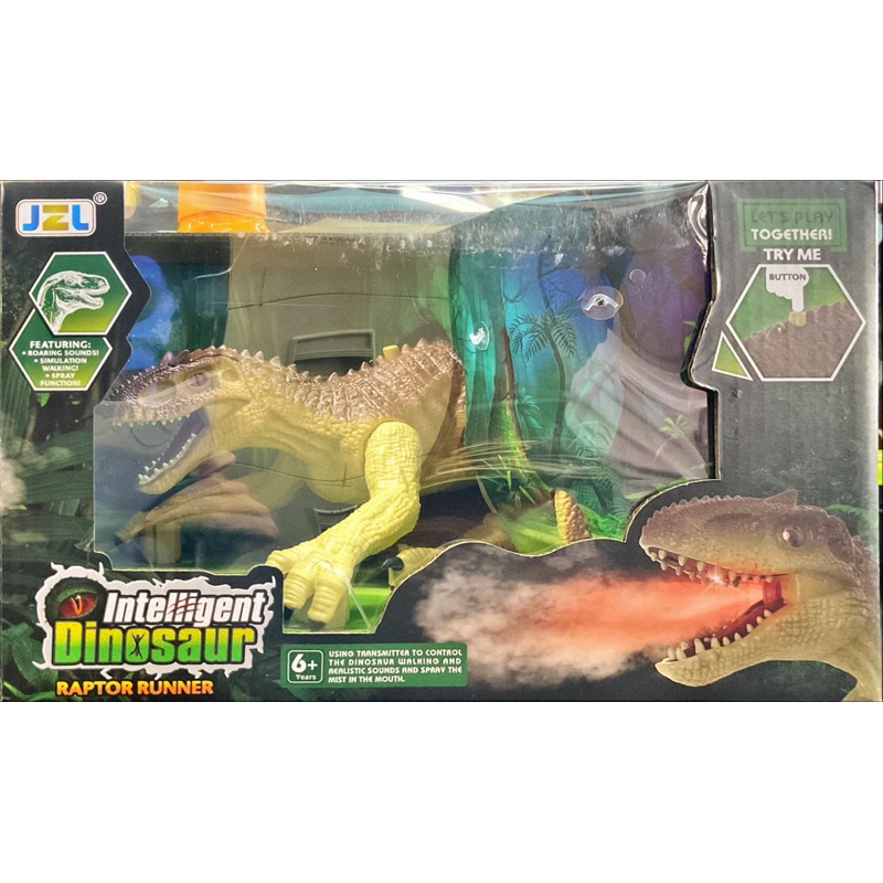 Rc dinosaur Raptor intelligent dinosaur remote control Jurassic ...
