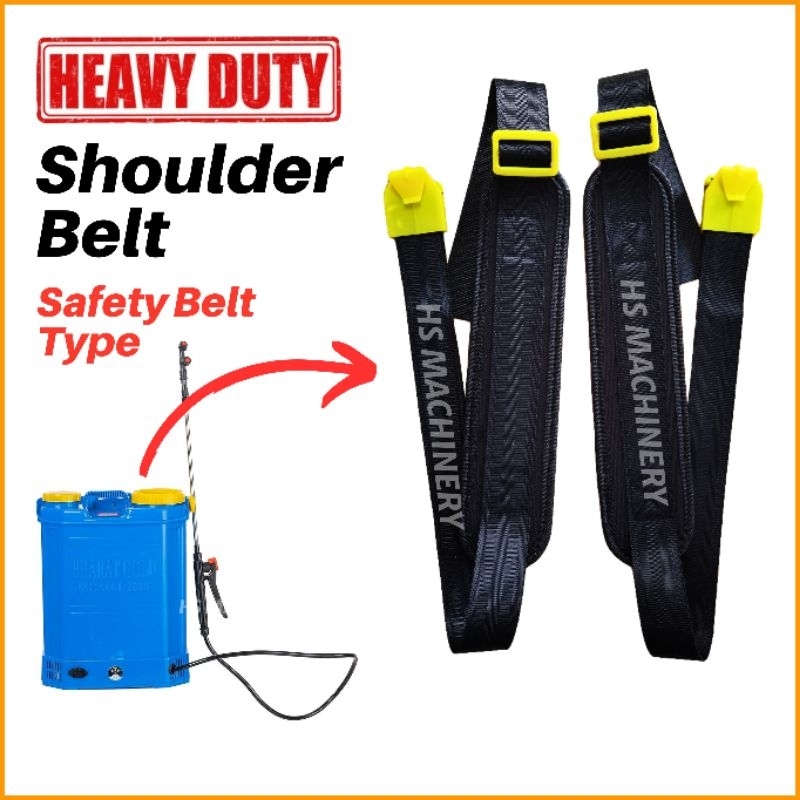 Heavy Duty Shoulder Belt Tali Galas Knapsack Battery Sprayer Bateri Pam ...