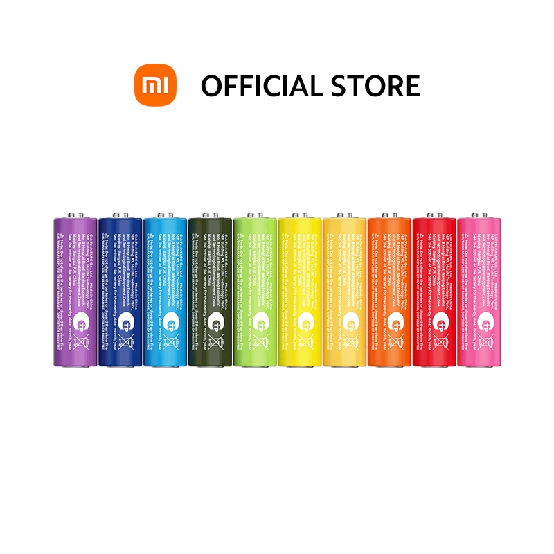 Xiaomi Alkaline Battery AA ＆ AAA(10 Count) | Shopee Malaysia