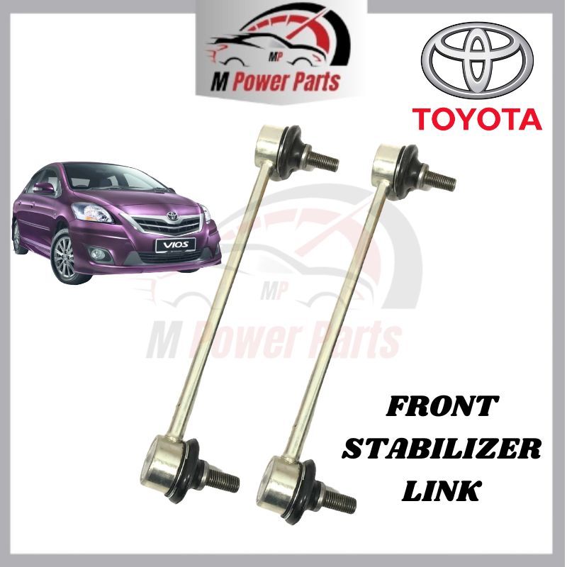 Toyota Vios NCP93 1Pair Front Stabilizer Absorber Link Stabilizer Link | Shopee Malaysia