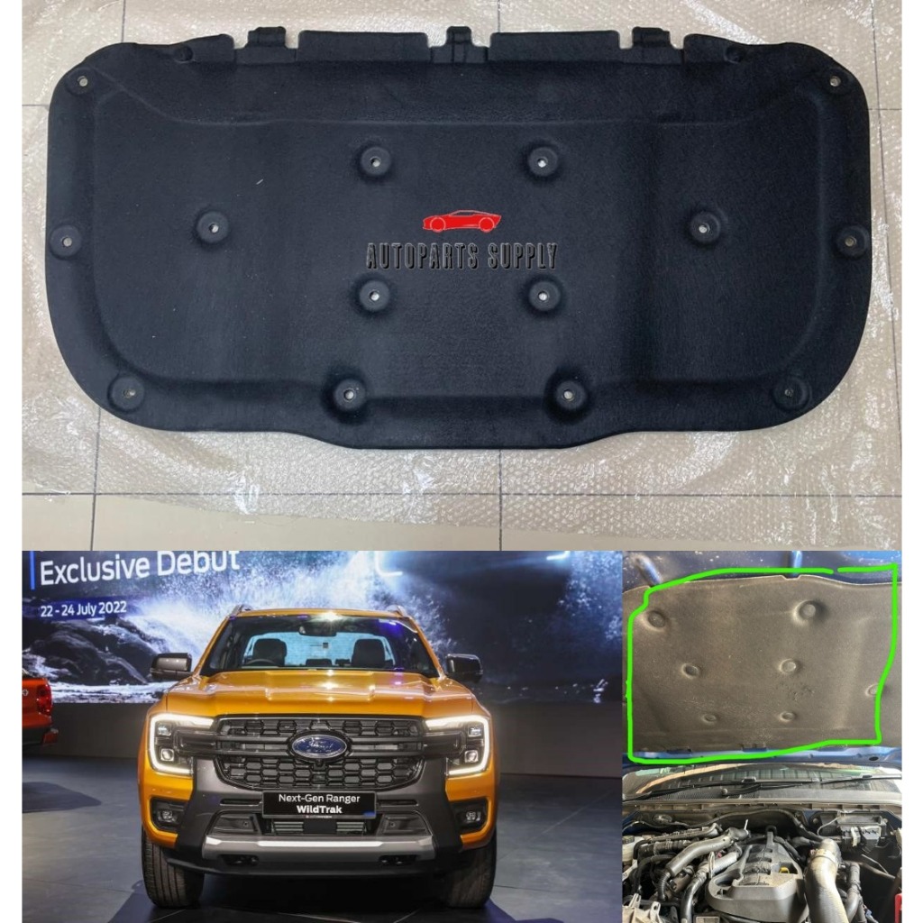 ORIGINAL FORD RANGER T9 XLT XLT PLUS WILDTRAK 2022 - 2024 FRONT BONNET ...