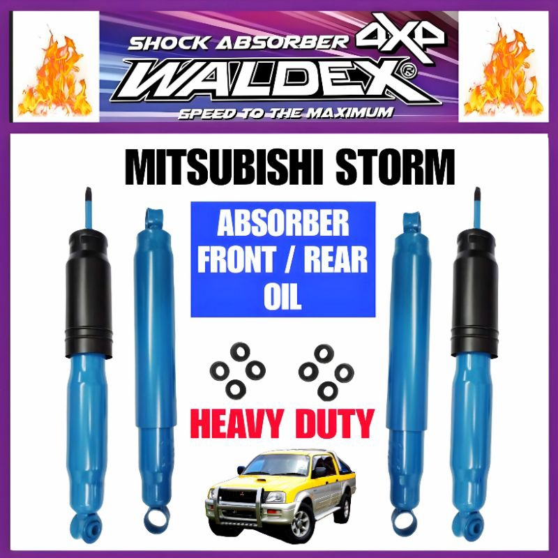 EL MITSUBISHI STORM ABSORBER FRONT AND REAR GAS HEAVY DUTY PERFORMACE ...