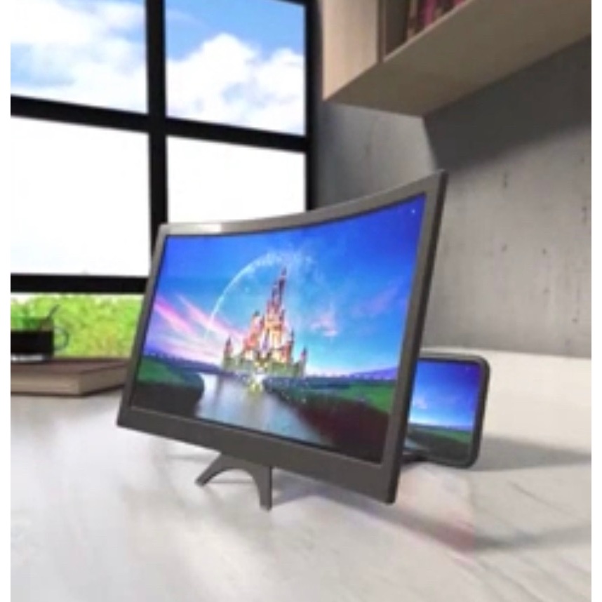Mobile Phone Screen Amplifier L6 Curved Phone Screen Amplifier | Shopee ...