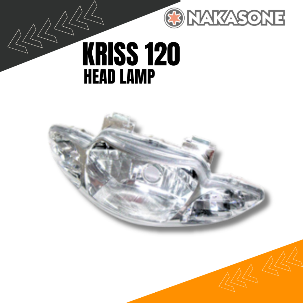 MODENAS KRISS 120 HEAD LAMP LAMPU DEPAN #READY STOCK | Shopee Malaysia