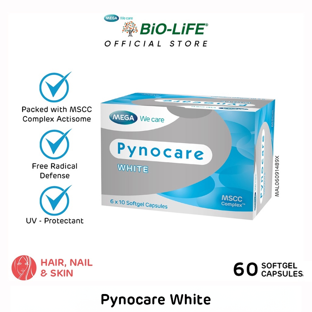 BiO-LiFE Pynocare White 60 capsules (EXPIRY DATE JUNE 2026) | Shopee ...