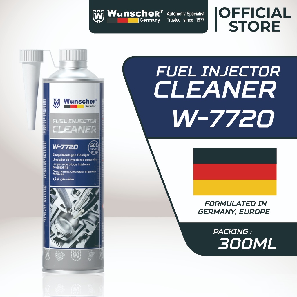 WUNSCHER W-7720 Fuel Injector Cleaner (300ml) | Shopee Malaysia