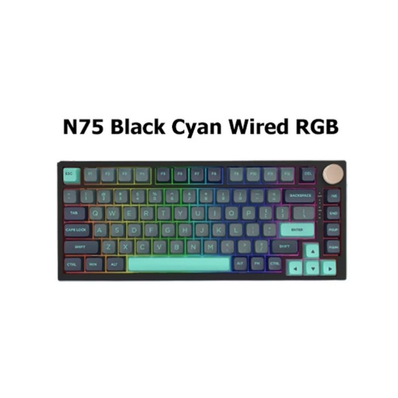 🔥Ready stock🔥VGN N75 Pro Tri-Mode Gasket Mechanical Keyboard RGB ...