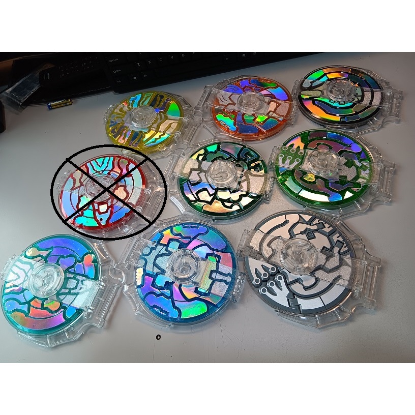 Kamen Rider Hibiki _ DX Animal Disk Set ( For Display Use only , not ...