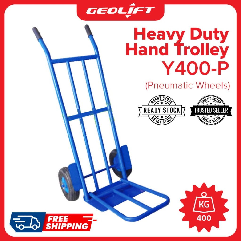 Heavy Duty Hand Trolley - Y400-P | Shopee Malaysia