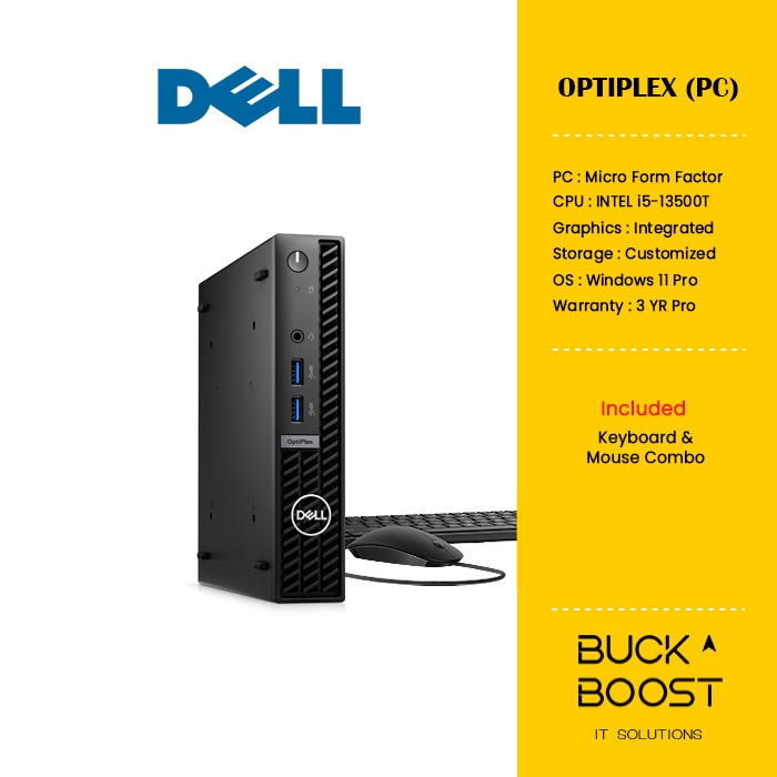 Dell OptiPlex 7010 Micro Form Factor Business Desktop PC ( i5-13500T ...