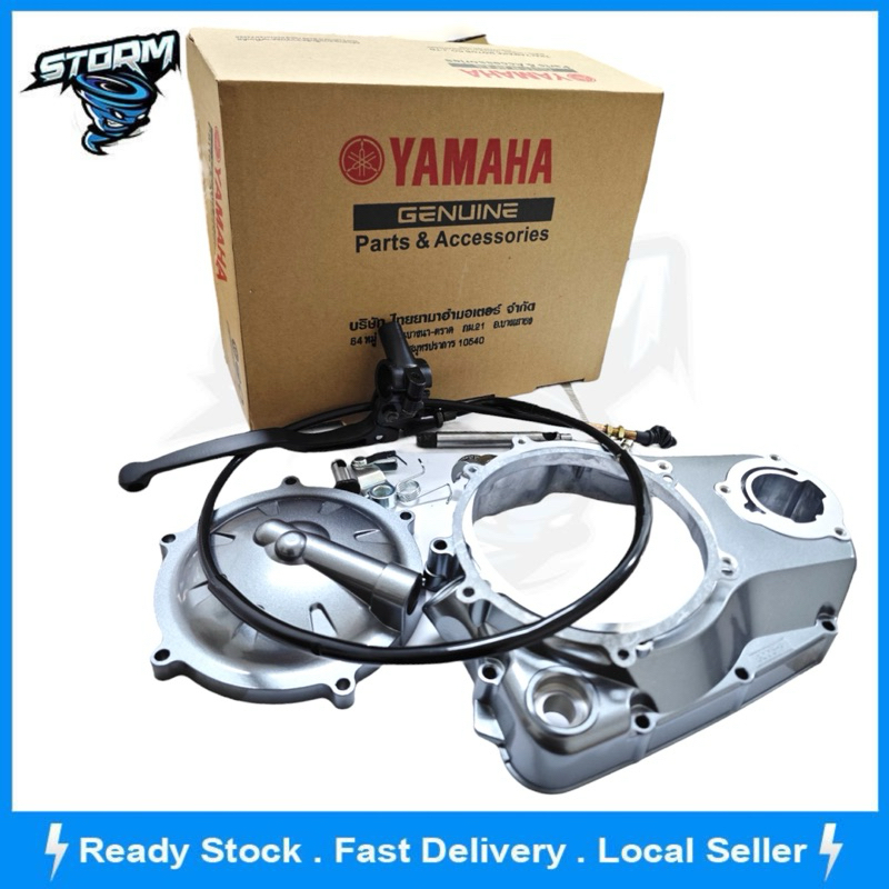 YAMAHA LC135 4S V1-V7 PNP CONVERSION MODIFY RACING CLUTCH OPEN CASING HAND CLUTCH SET LC135 ...