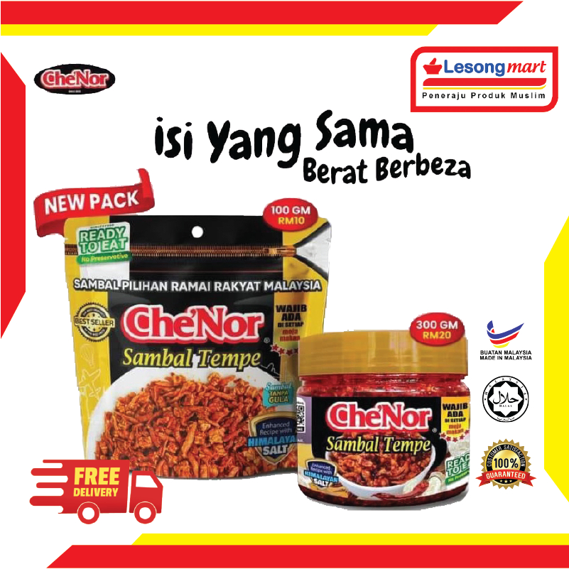 SAMBAL GARING IKAN BILIS CHE NOR ORI DAN SUPER SPICY TANPA GULA DENGAN ...