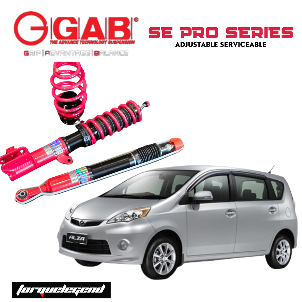 (PERODUA ALZA OLD) GAB SE PRO Series Adjustable Absorber High Low ...