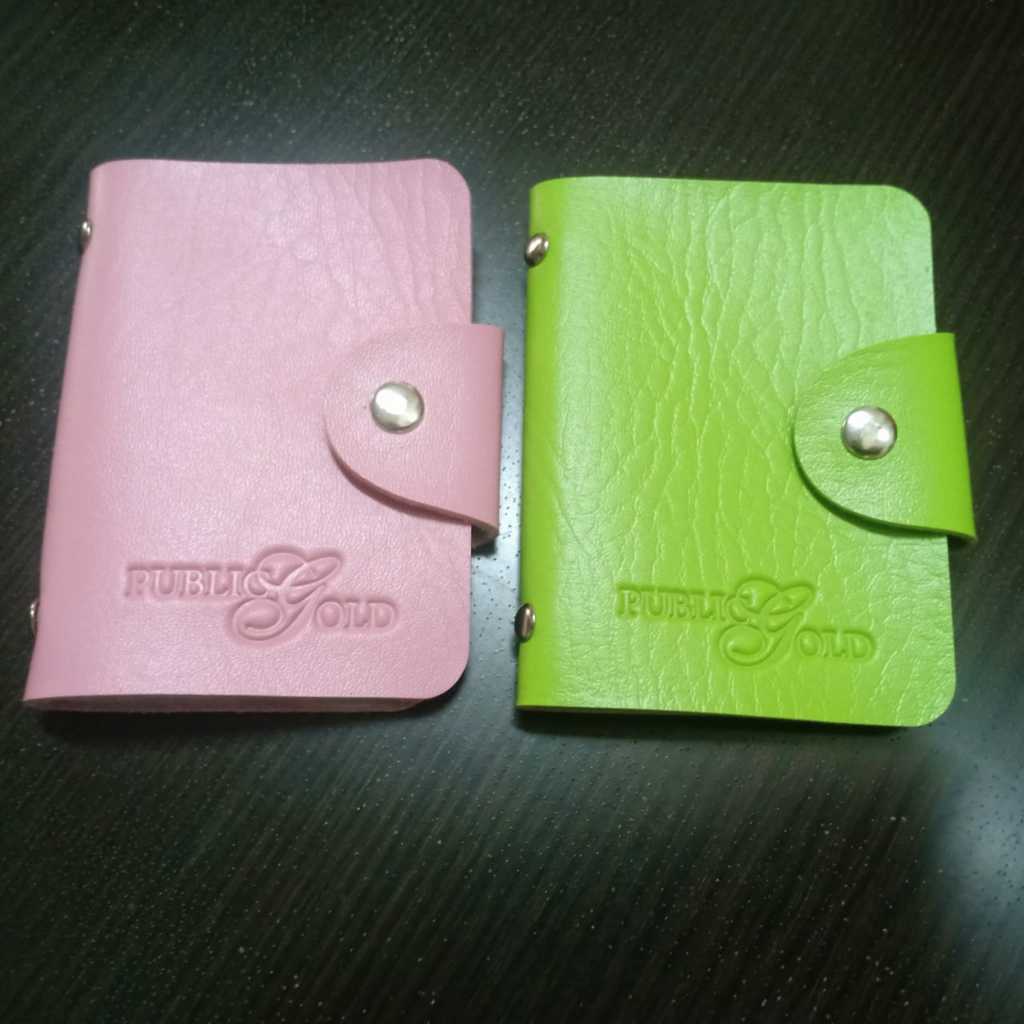 Public Gold PG GoldBar Card Folder Album Gold Holder (Random Colour ...