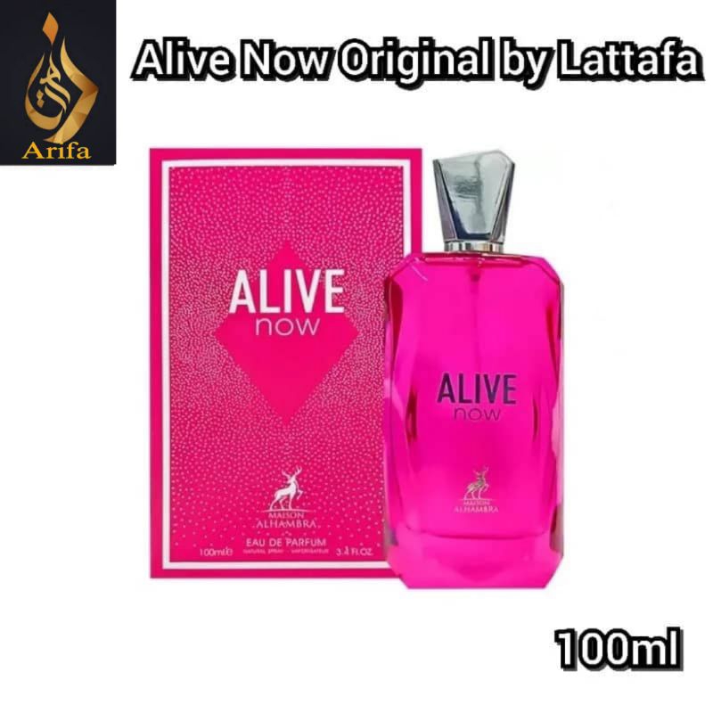 Alive Now Original 100ML Lattafa New Women Rich Perfume Top EDP Maison ...