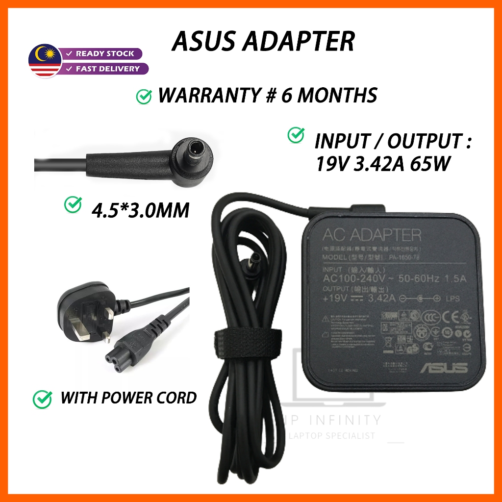 ASUS 4.5*3.0MM VIVOBOOK M1603Q M1403 A1404 A1504V EXPERTBOOK P1440 ...