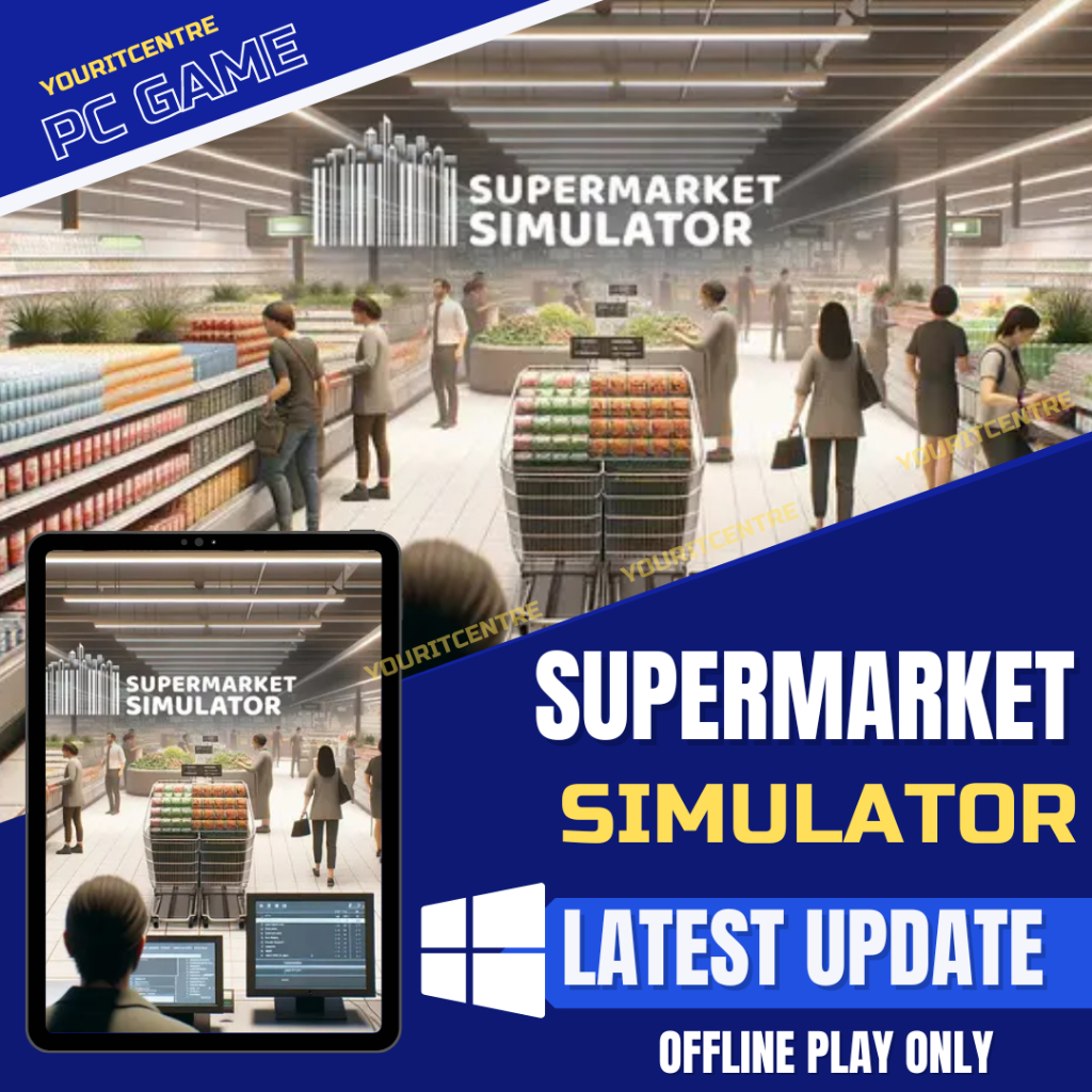 Supermarket Simulator LATEST TABLET UPDATE2024 PC Game Easy Install ...