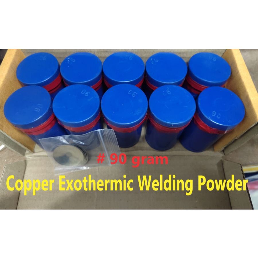 EXOTHERMIC WELDING POWDER (KW 90) (90gram/bottle) | Shopee Malaysia