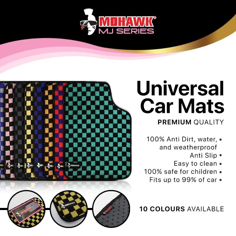 MOHAWK MJ Series Checkmat Car Mat Carpet Dadu Premium Quality 5 In 1 ...