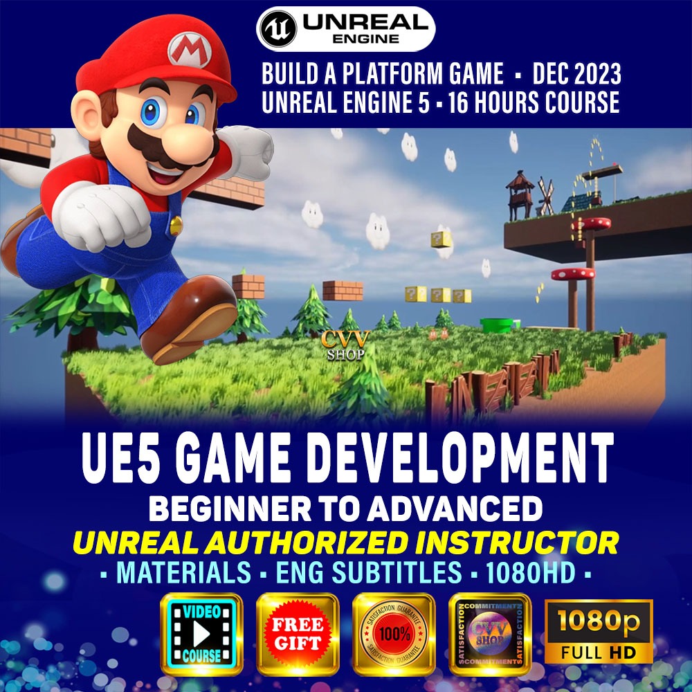 Unreal Engine 5 Game Development - Beginner To Advanced Video Course ...