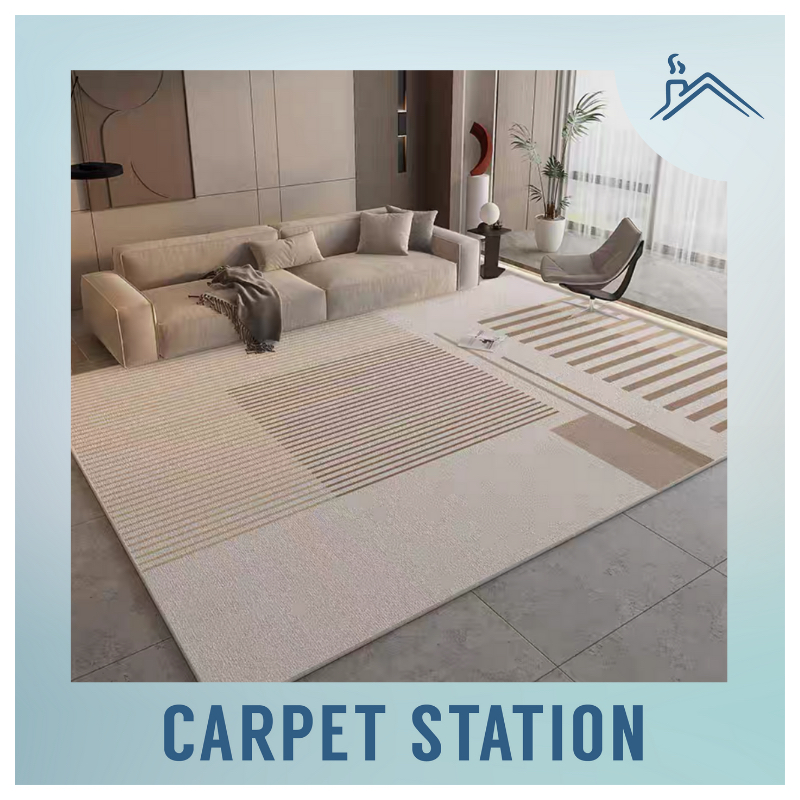 Karpet Velvet Modern Home Decoration Rugs Simple Elegance Italian ...