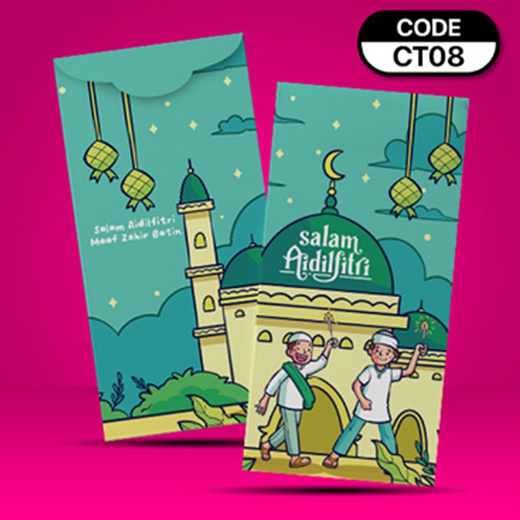 Legacy Azulmon Sampul Duit Raya 2024 Cartoon Series ( 10 keping / paket ...