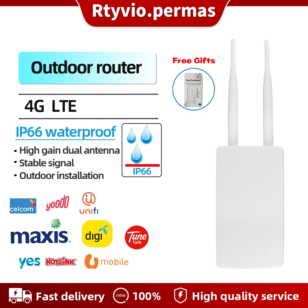 H905 Outdoor class Defense against sun exposure MOD 4G Modem Router sim card maxis /unifi mobile ...