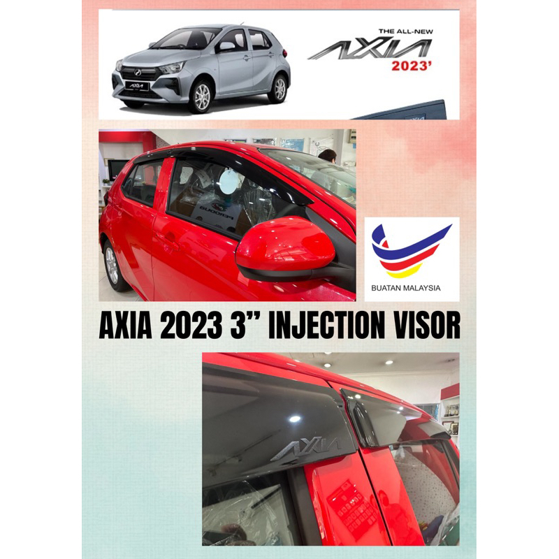AXIA 2023 2024 3” INJECTION VISOR MADE IN MALAYSIA VS136 | Shopee Malaysia